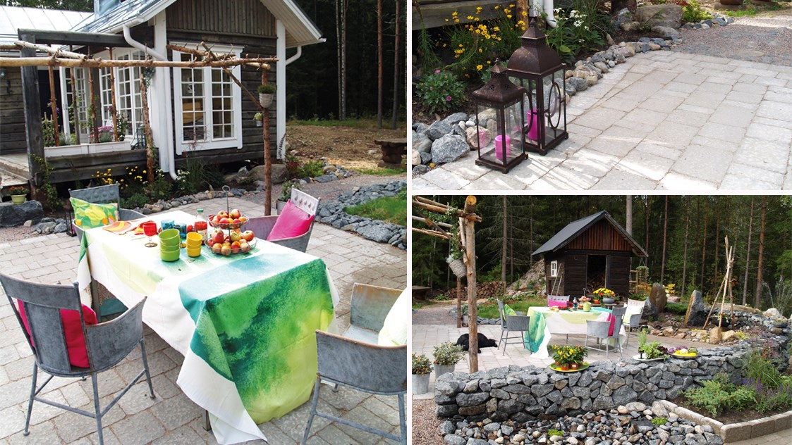 Suunnittele terassin toiminnot paperile | Rudus